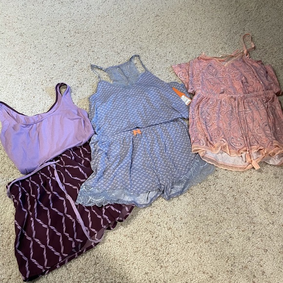 Intimates & Sleepwear | 3 Sets Of Pjs Xs Nwt | Poshmark